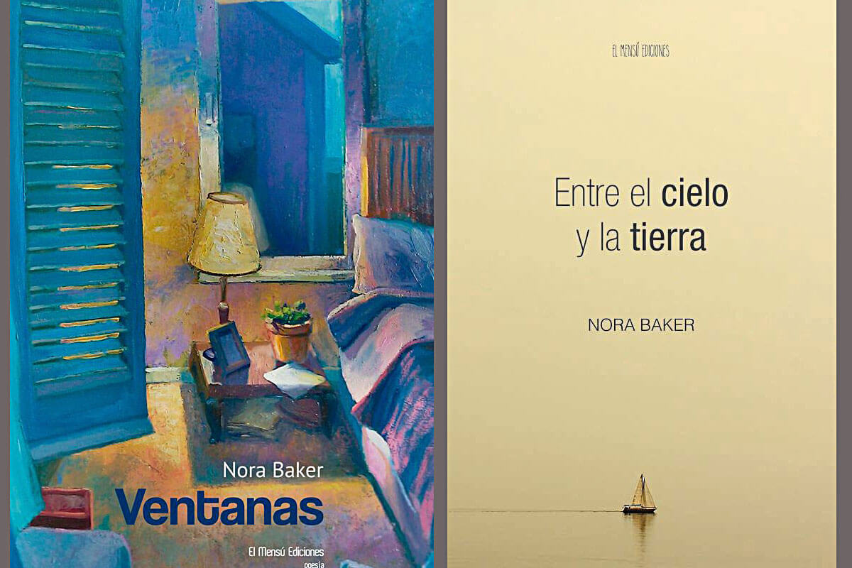 NORA BAKER PRESENTA DOS NUEVOS POEMARIOS - Revista WAM